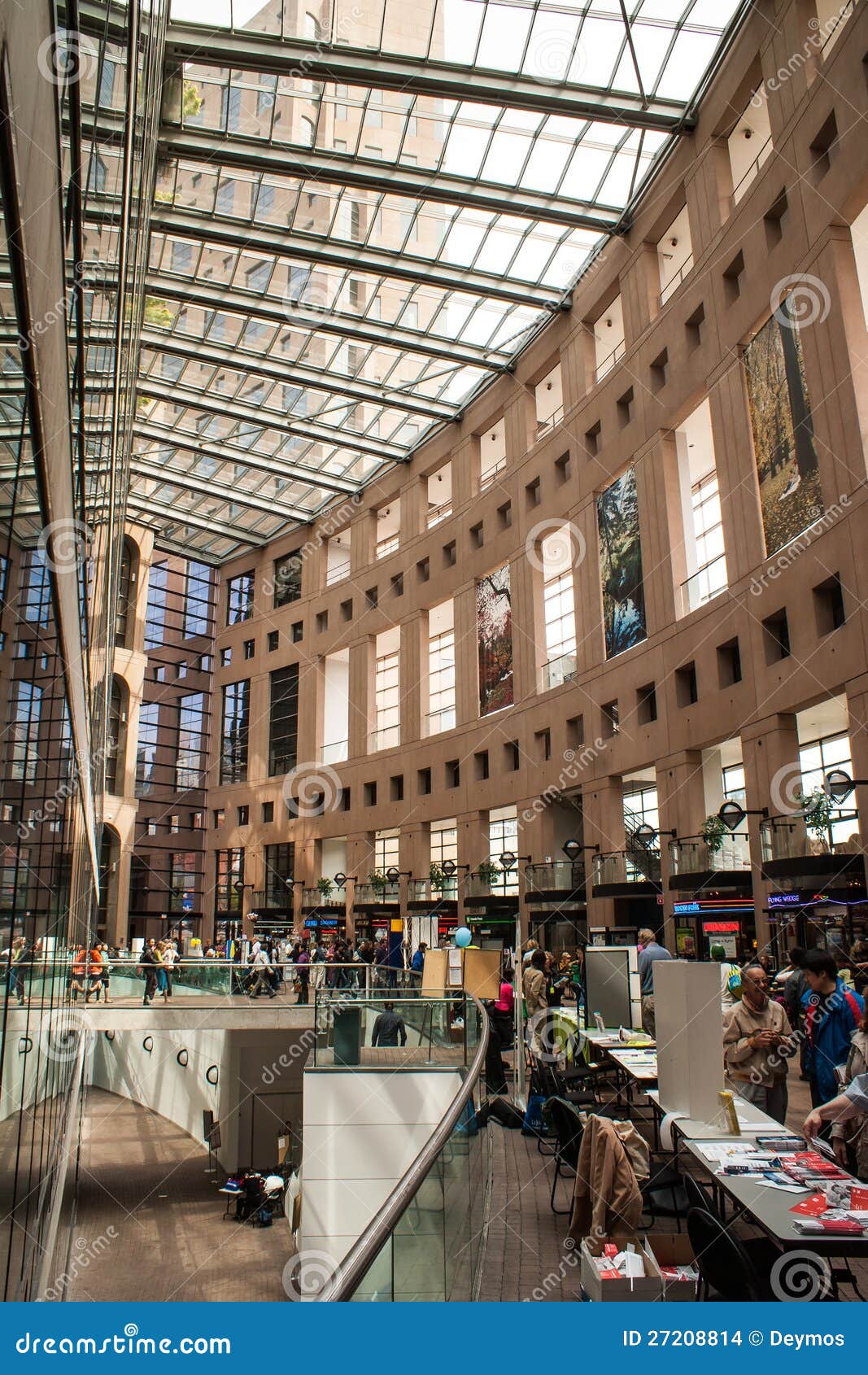 Vancouver Public Library in Vancouver, Canada Editorial Stock Image ...