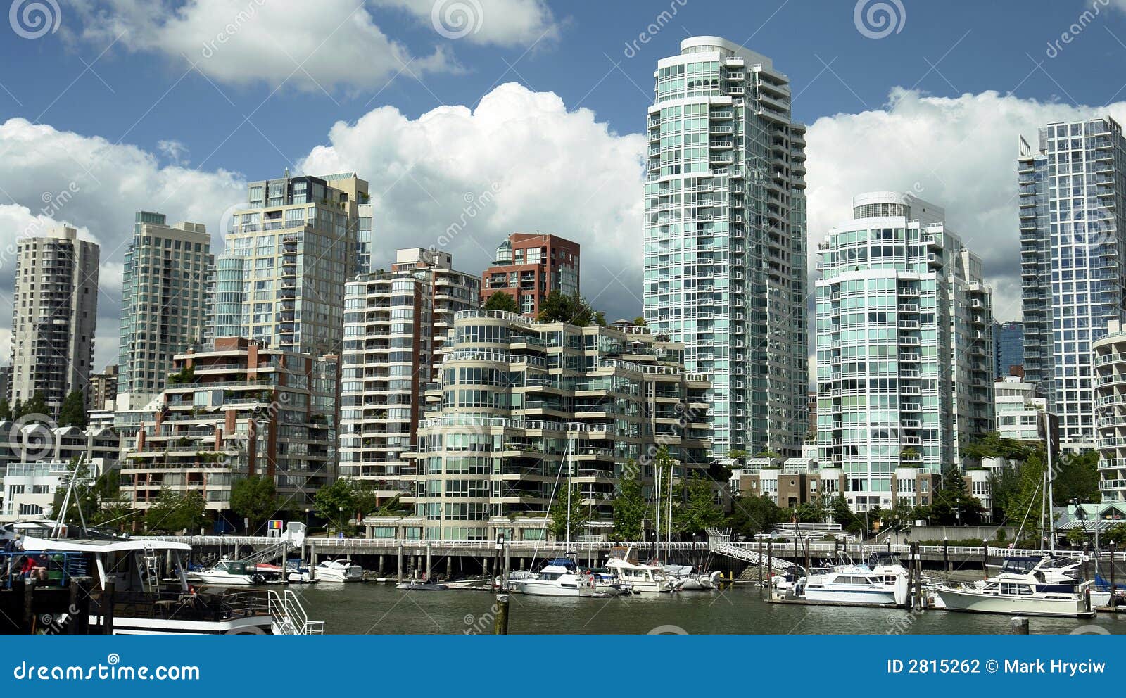 Vancouver Skyline stock photo. Image of skyline, false - 2815262