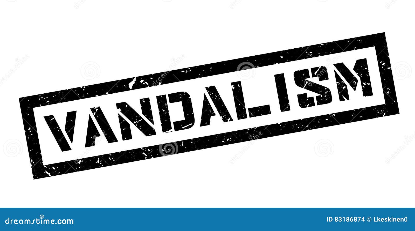 Vandalism rubber stamp stock illustration. Illustration of grunge ...