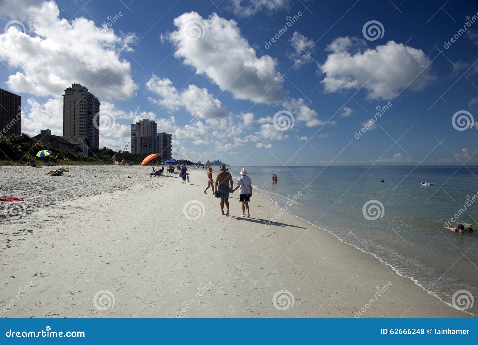 Vanderbilt Beach Naples Florida Editorial Stock Photo - Image of ...