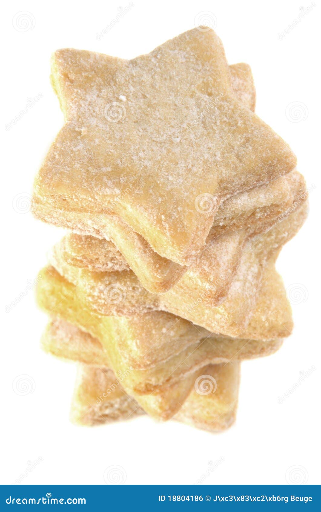 Vanilla Cookies in Star Shape Stock Photo - Image of sweet, pastry ...