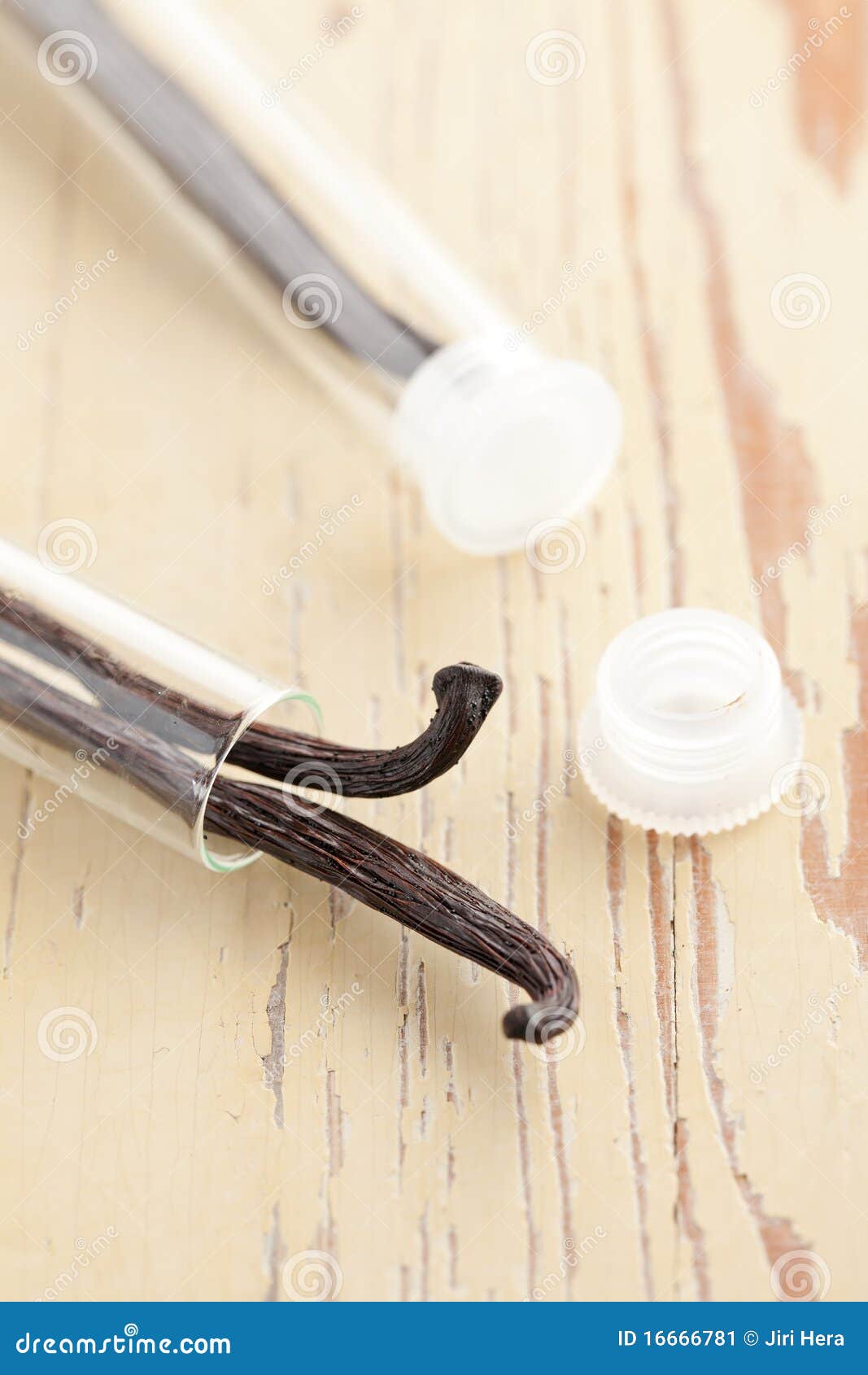 Vanilla on kitchen table stock image. Image of baking - 16666781