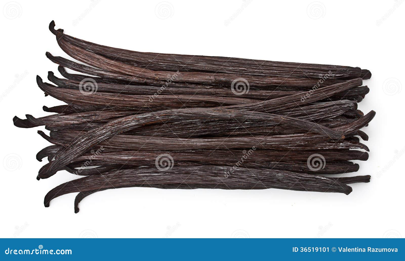 Vanilla pods stock image. Image of aroma, closeup, isolated - 36519101