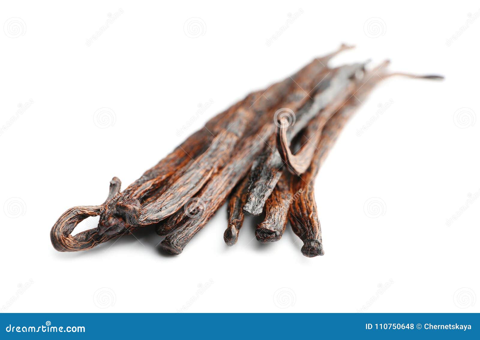 Vanilla pods stock photo. Image of flavor, healthy, kitchen - 110750648