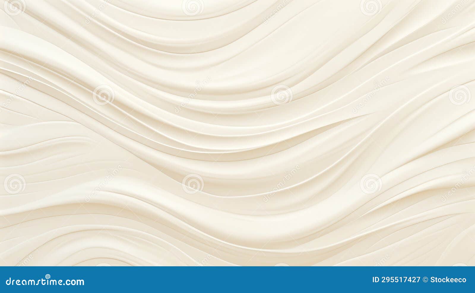 Vanilla Wavy Texture Soft White Background with Ivory Touch Stock ...