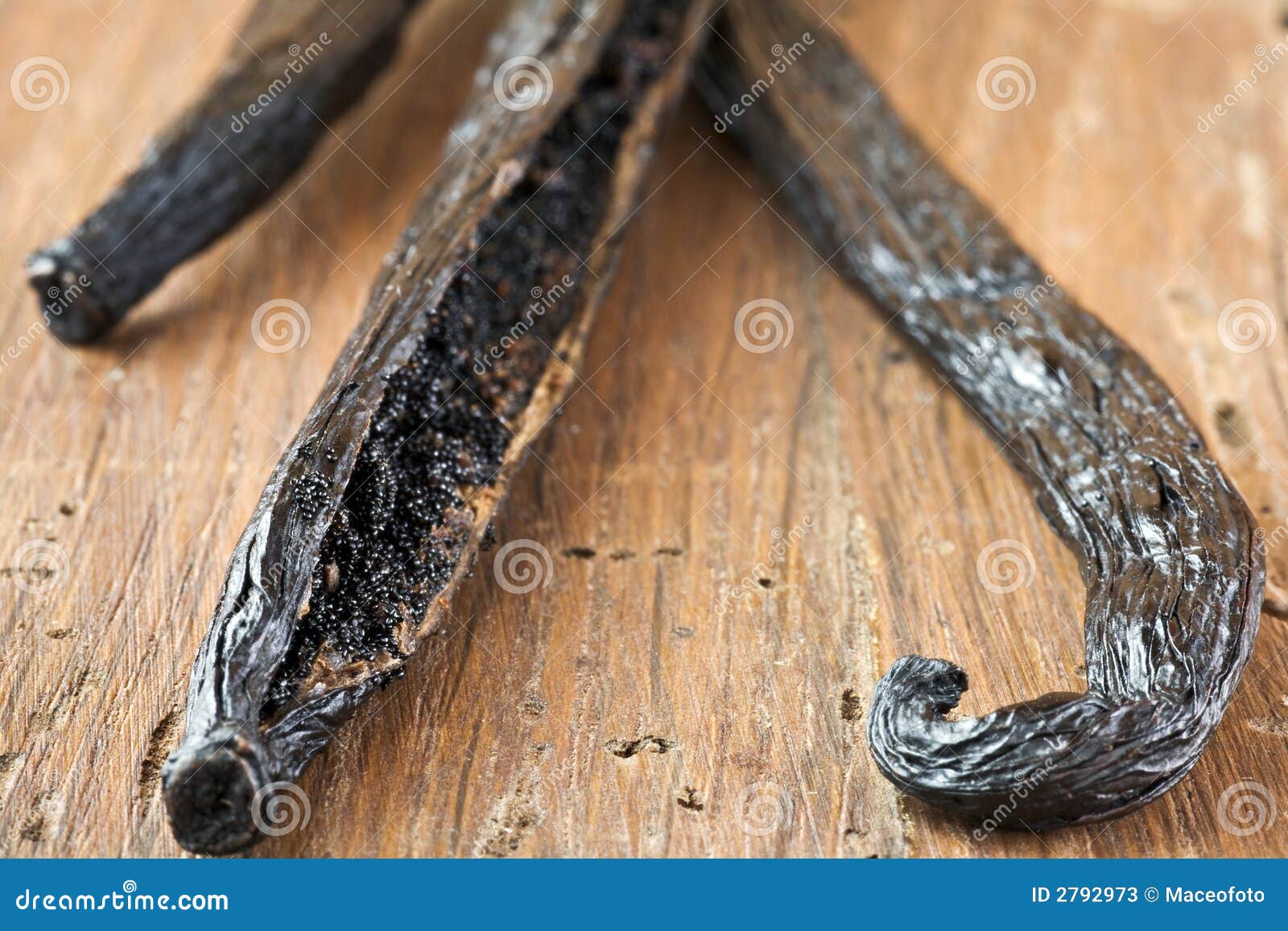 Vanille image stock. Image du bourbon, organique, graine - 2792973