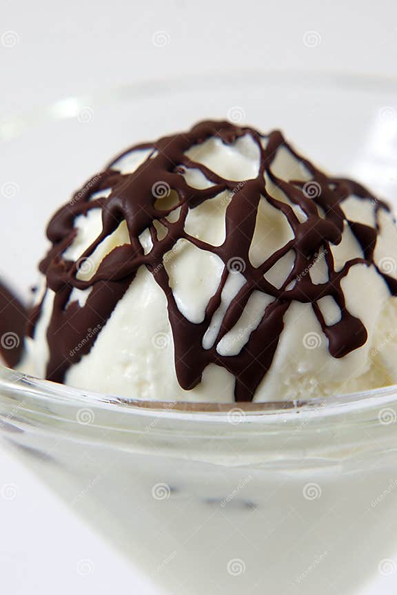 Vanillla ice cream stock photo. Image of studio, calories - 2771844