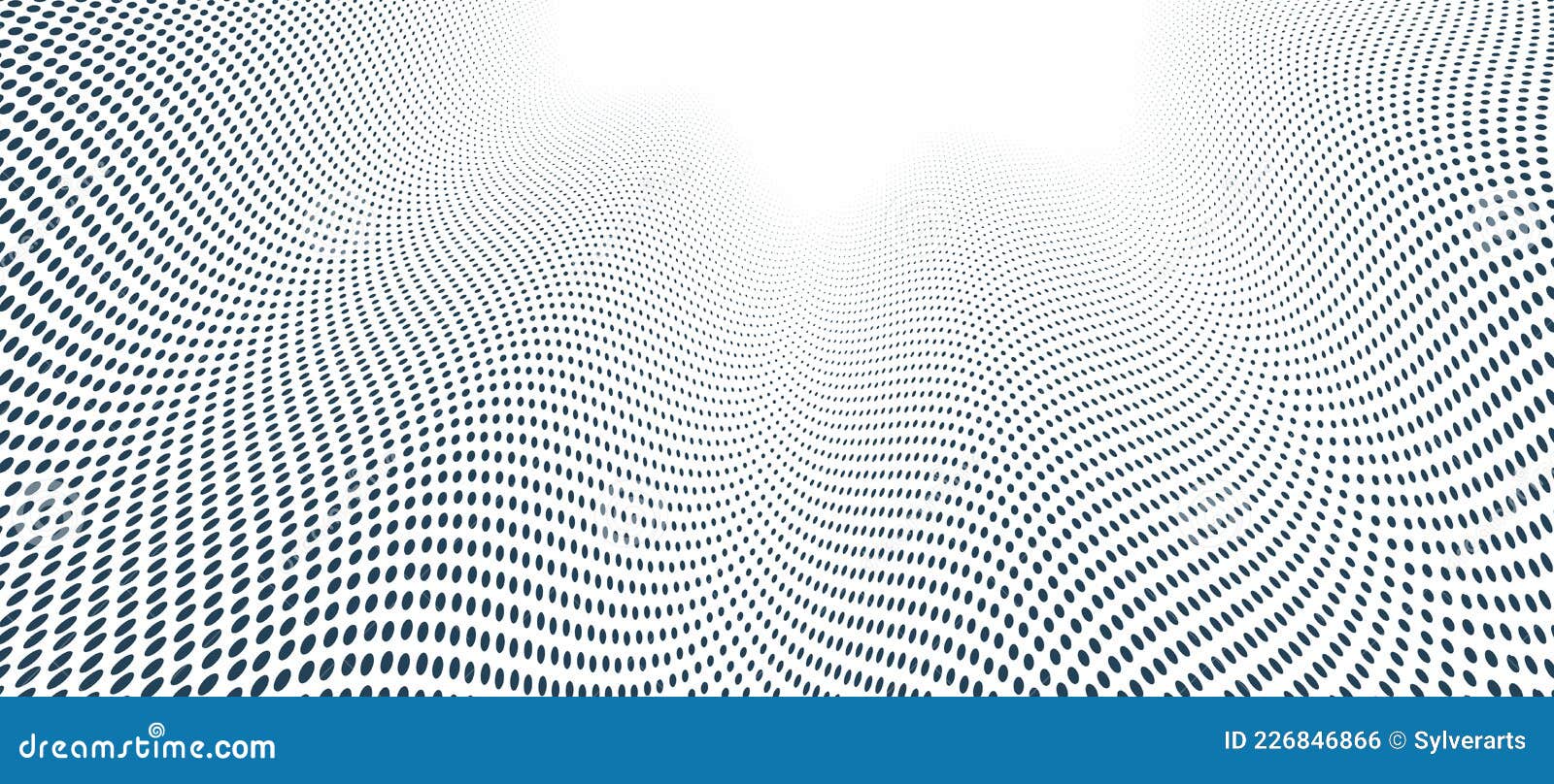 Vanishing Background Design. Black Hole. Bright Wavy Warp. Modern Web ...