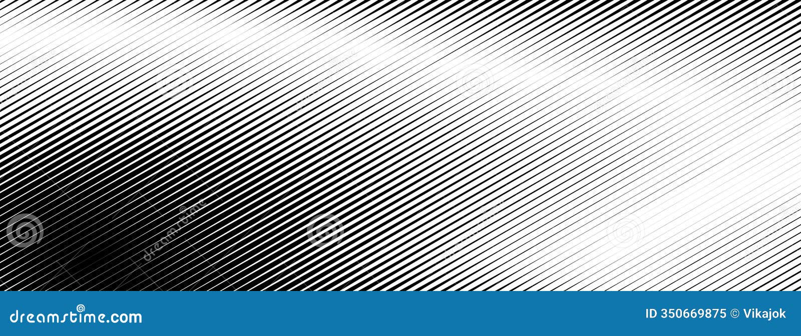 Vanishing Linear Gradient Texture. Black Diagonal Stripe Gradation ...