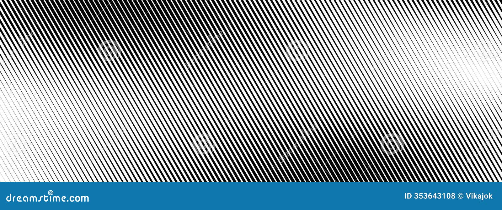 Vanishing Linear Gradient Texture. Black Diagonal Stripes Gradation ...