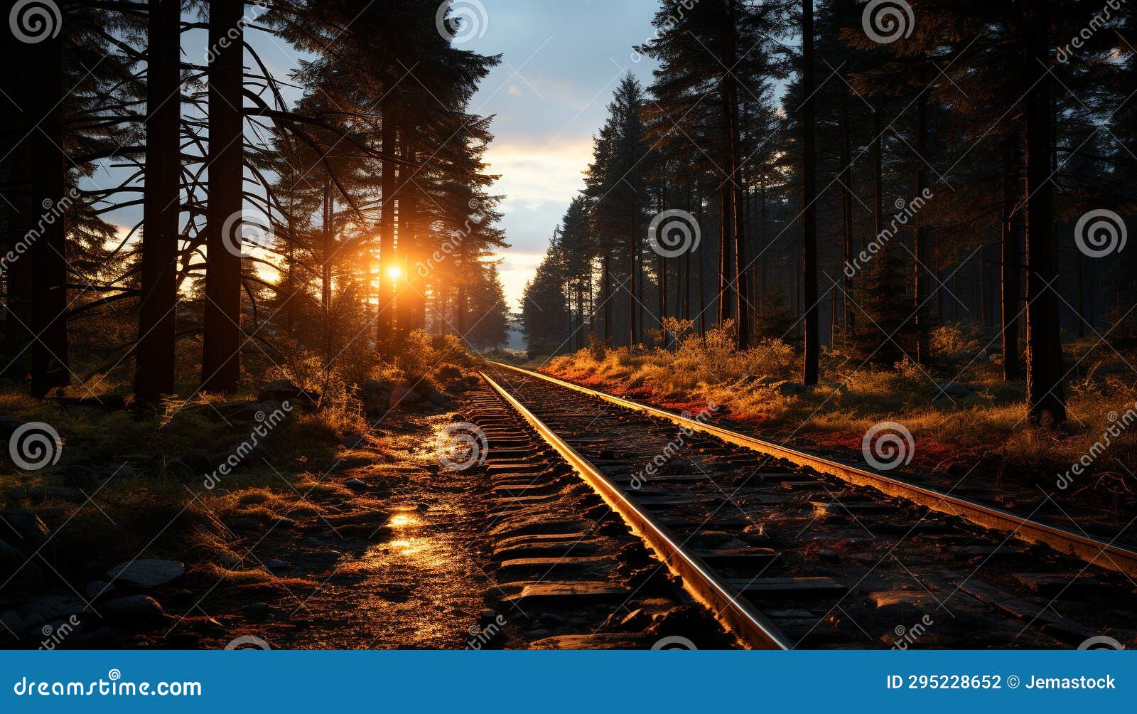 The Vanishing Point Reveals the Beauty of Nature Mystery Generated by ...