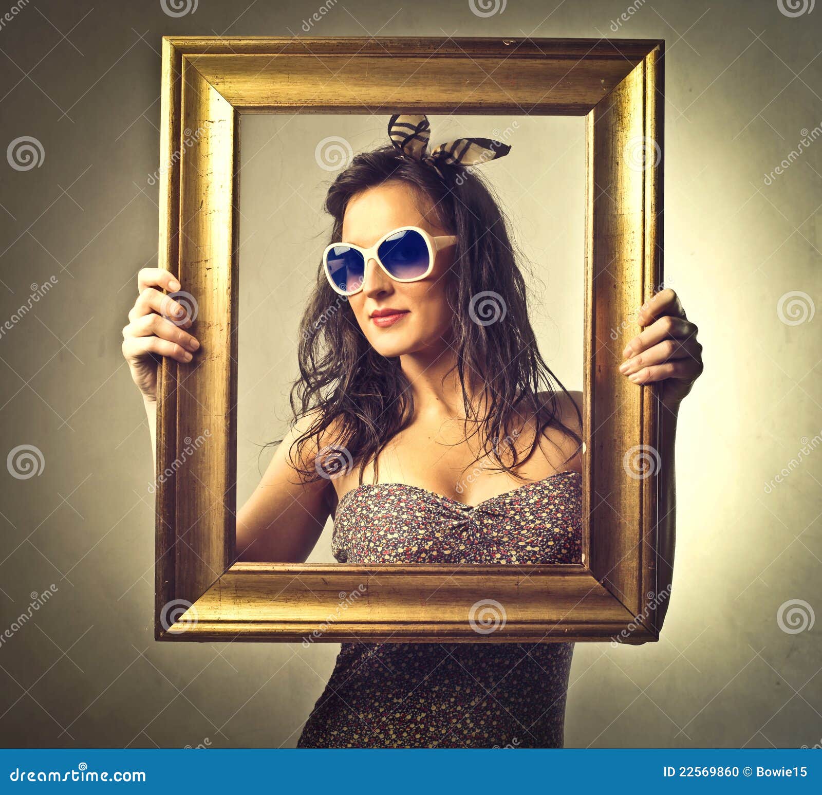 Vanity stock photo. Image of woman, glasses, portrait - 22569860