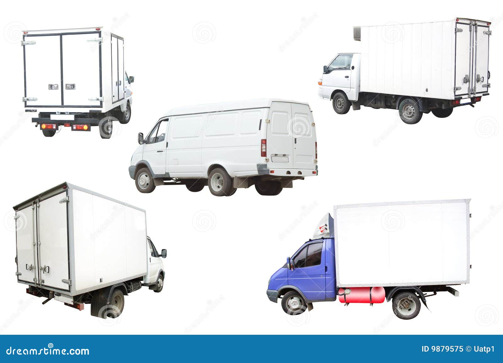 Delivery Vans Moving Red Stock Photos - Free & Royalty-Free Stock ...