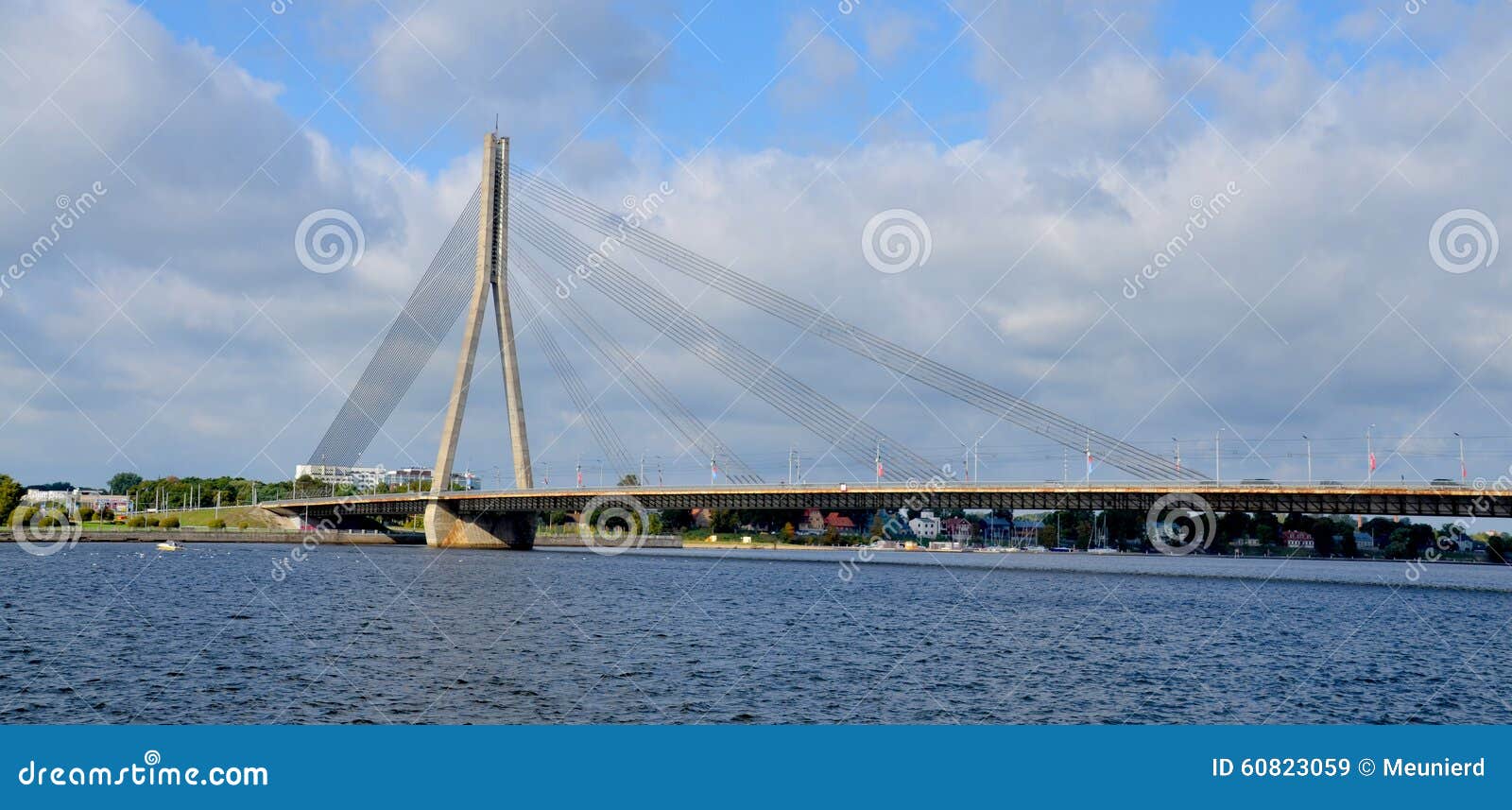 The Vansu Bridge editorial stock image. Image of riga - 60823059