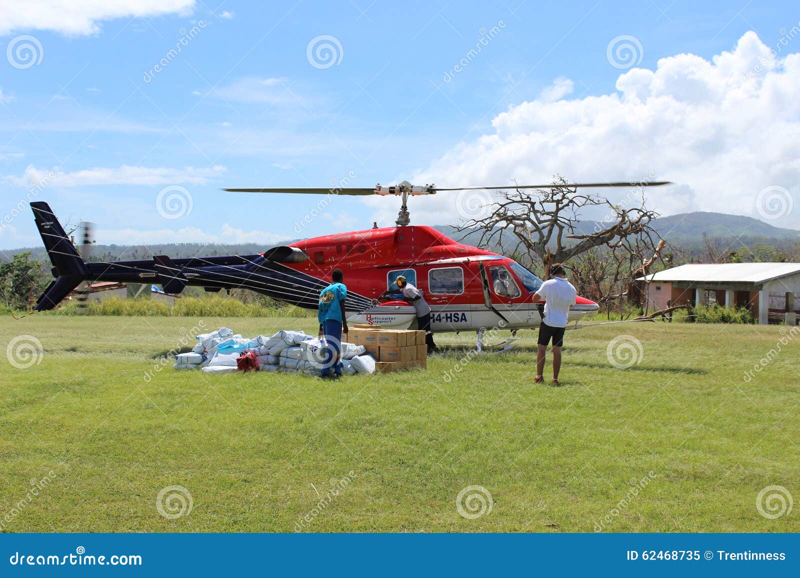 Vanuatu Cyclone Pam editorial image. Image of rescue - 62468735