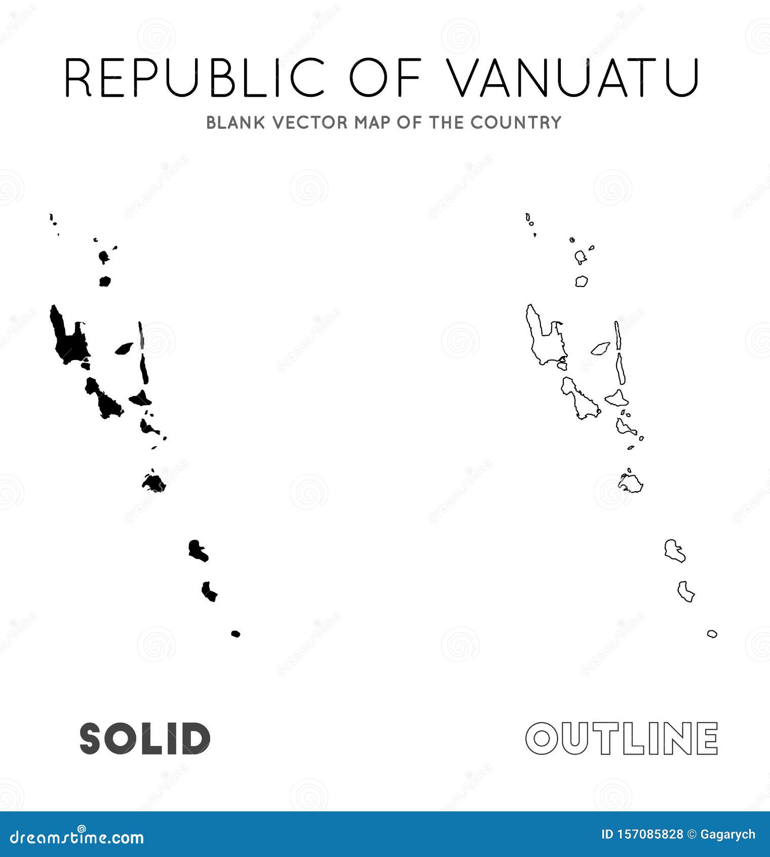 Vanuatu map. stock vector. Illustration of globe, country - 157085828