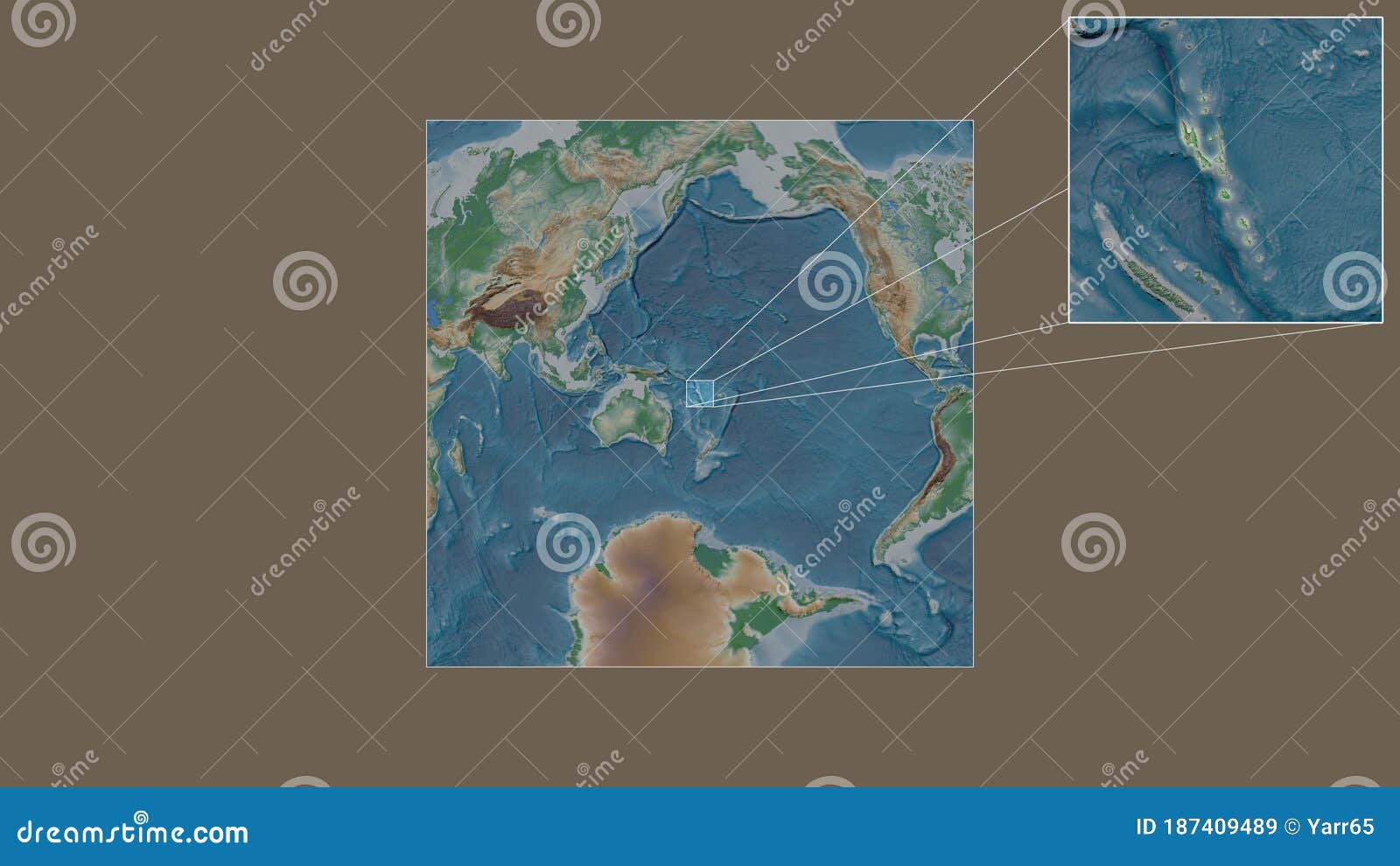 Vanuatu - Physical. Area Extracted Stock Illustration - Illustration of ...