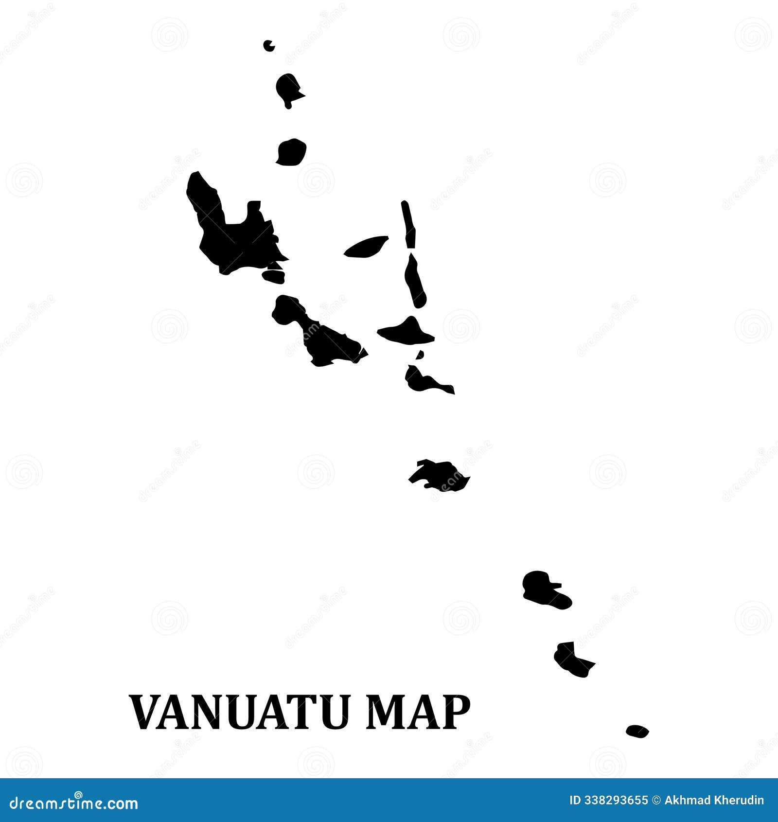 Vanuatu region map stock illustration. Illustration of territory ...