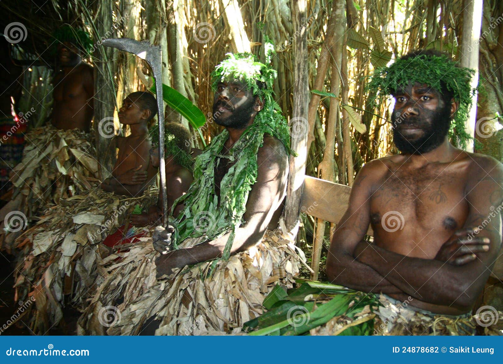 Vanuatu tribal village men editorial photography. Image of dance - 24878682