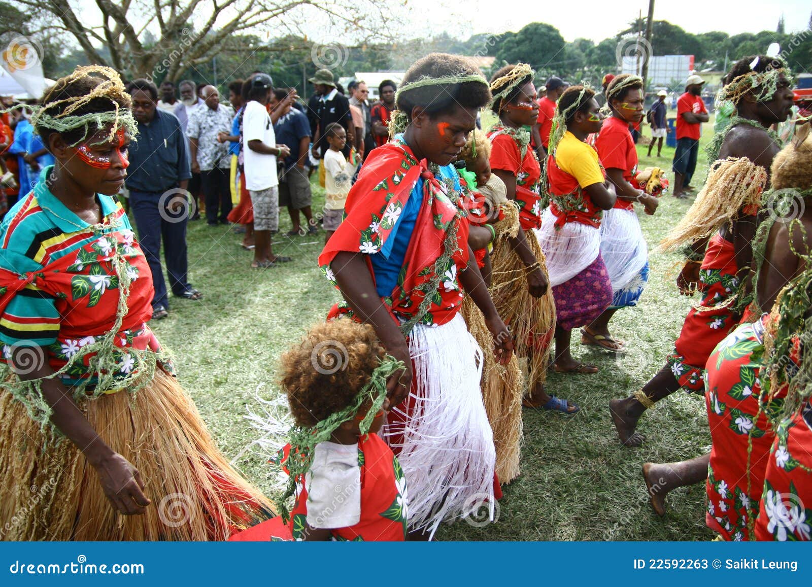 Vanuatu tribal villagers editorial stock photo. Image of anniversary ...