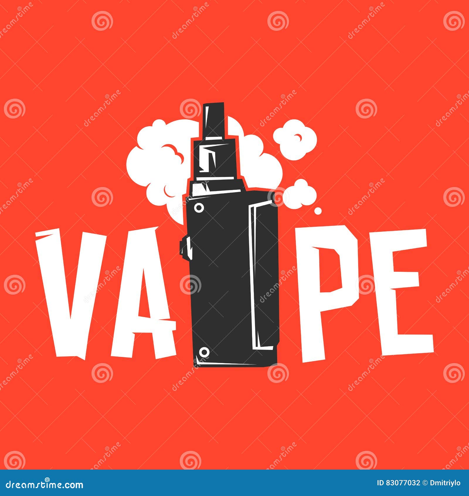 Vector Illustration Of Vape Cartoon Vector 61807887