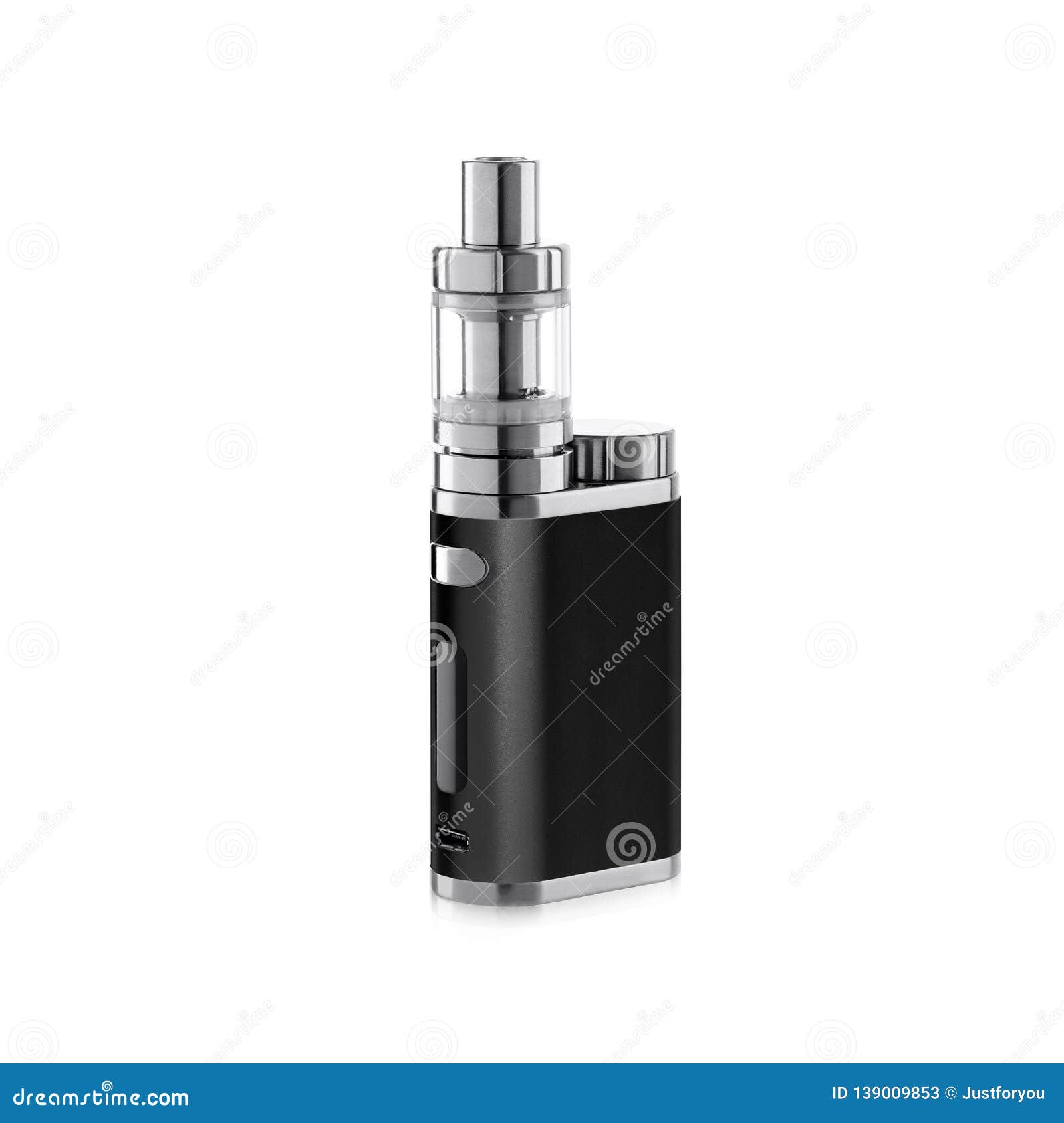 Vape Or E-cigarette. Vaping Set On The Table. Stock Photo ...