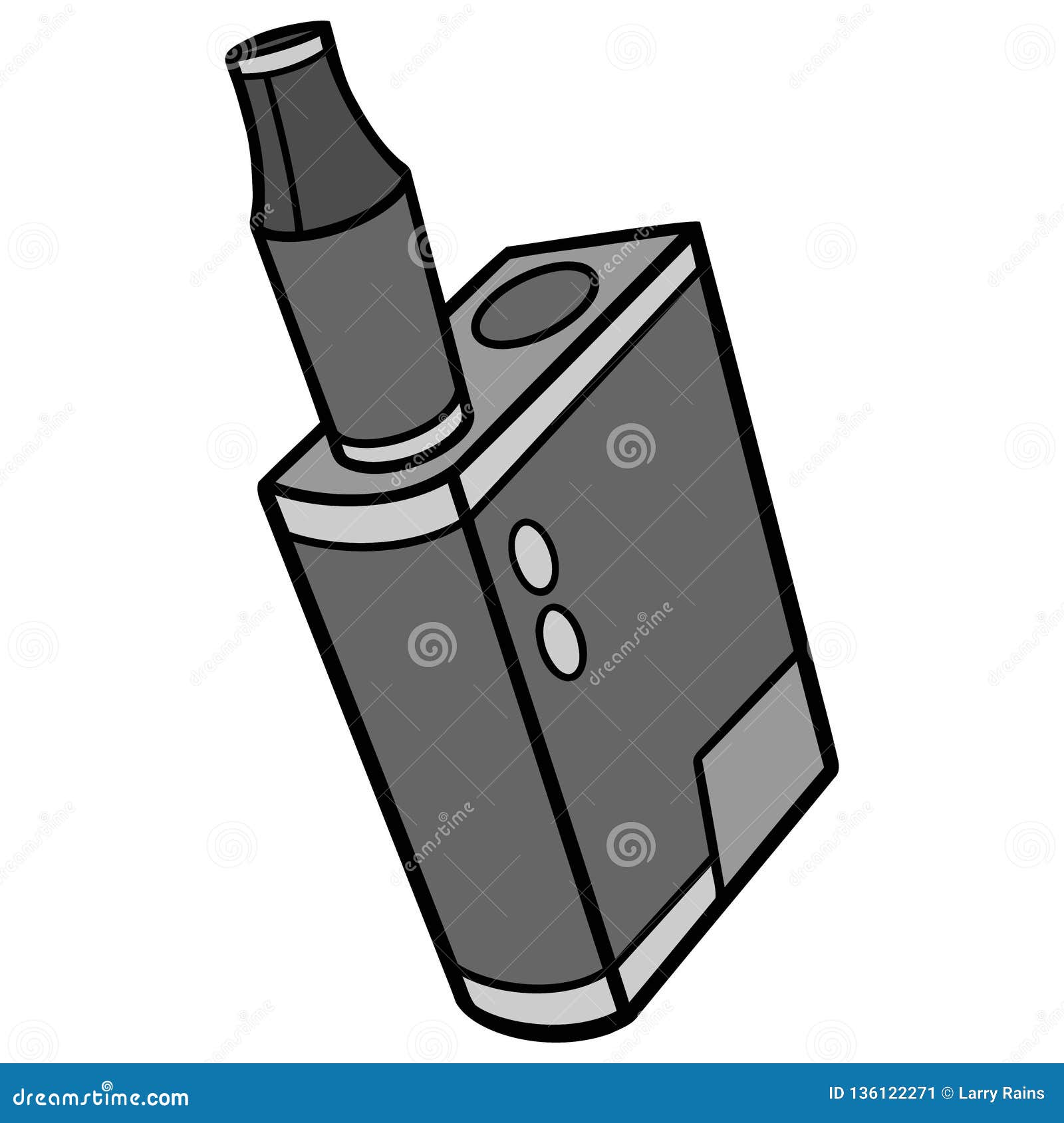 Vape Pen Micro stock vector. Illustration of vaping - 136122271