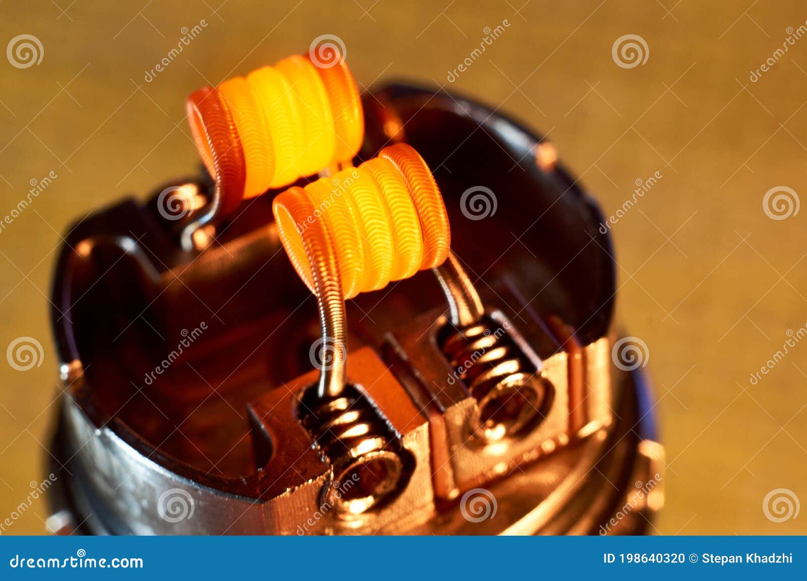 Vape RDA or E-cigarette for Vaping with Coils and Cotton, Rebuildable ...