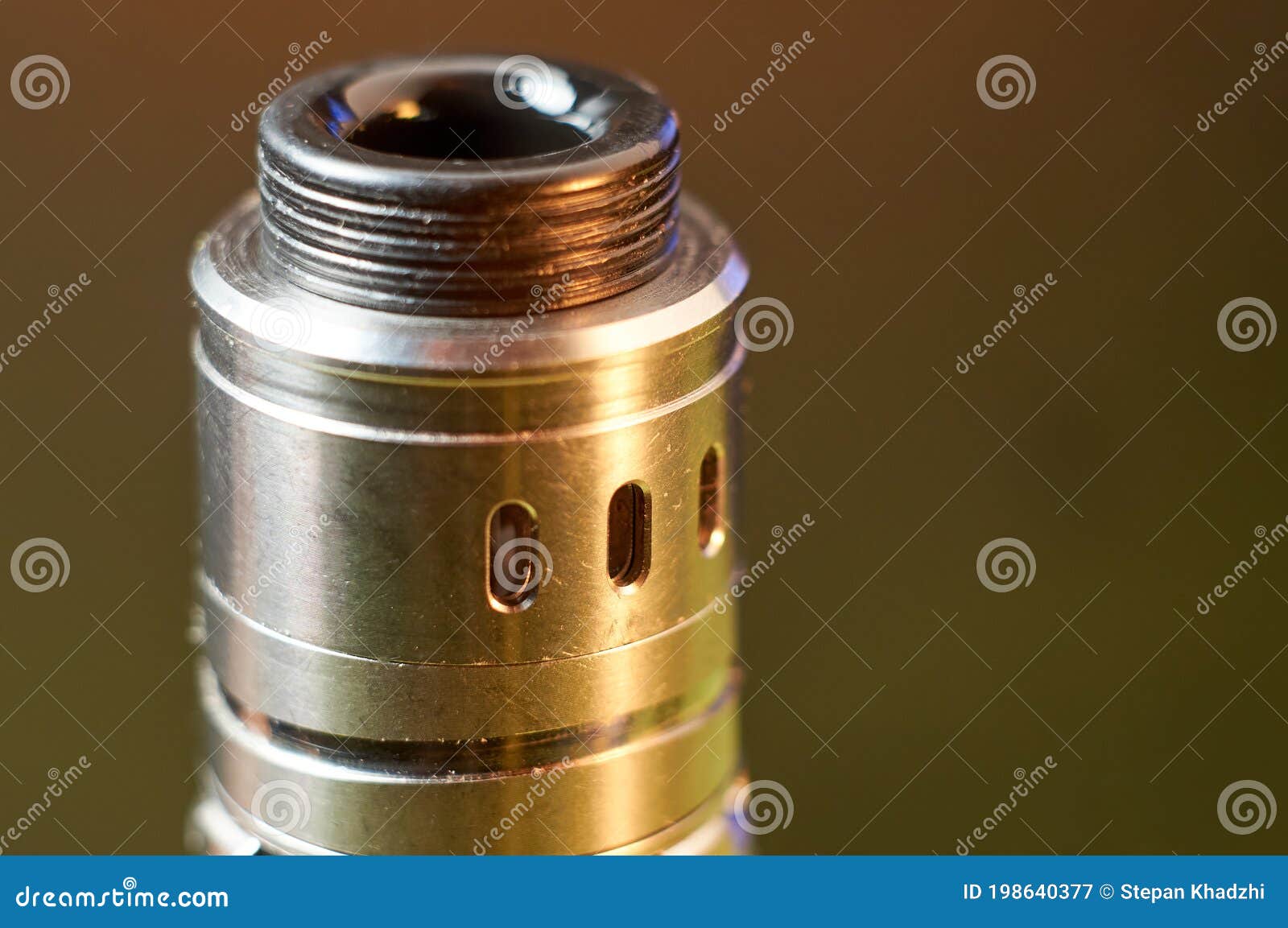 Vape RDA or E-cigarette for Vaping with Coils and Cotton, Rebuildable ...