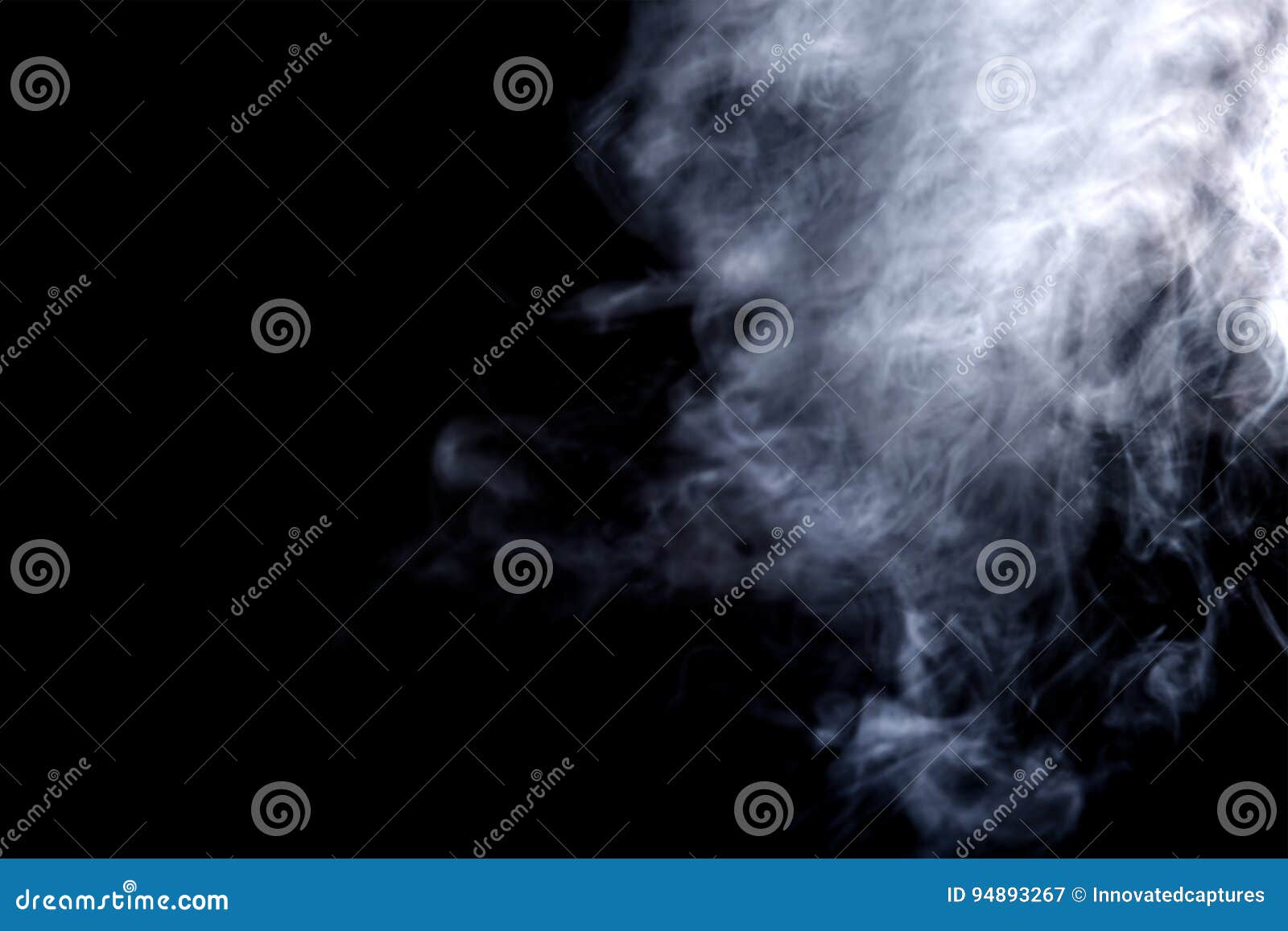 Vape Smoke on Black Background Stock Image - Image of motion, smog ...