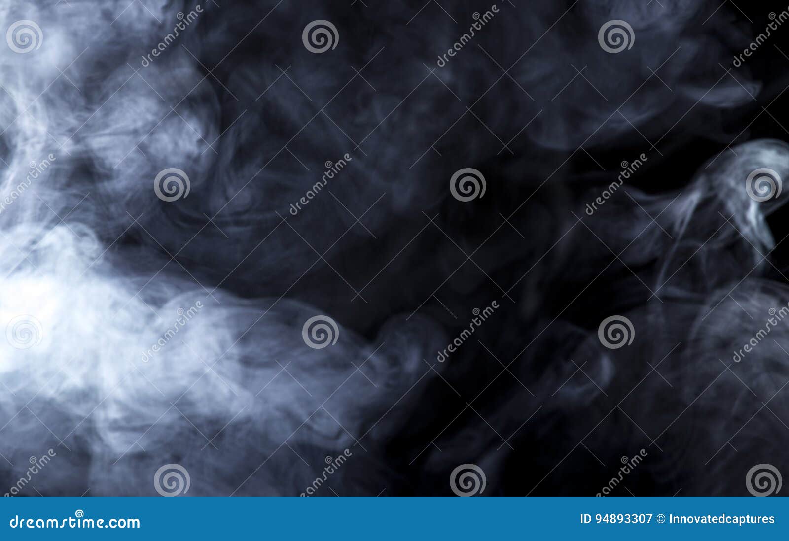Vape Smoke on Black Background Stock Image - Image of background, cloud ...