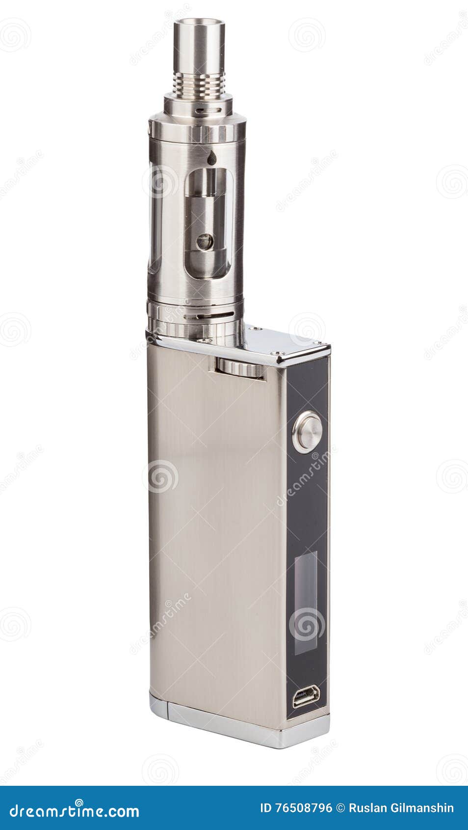 Vaping Device Isolated on White Stock Photo - Image of health ...