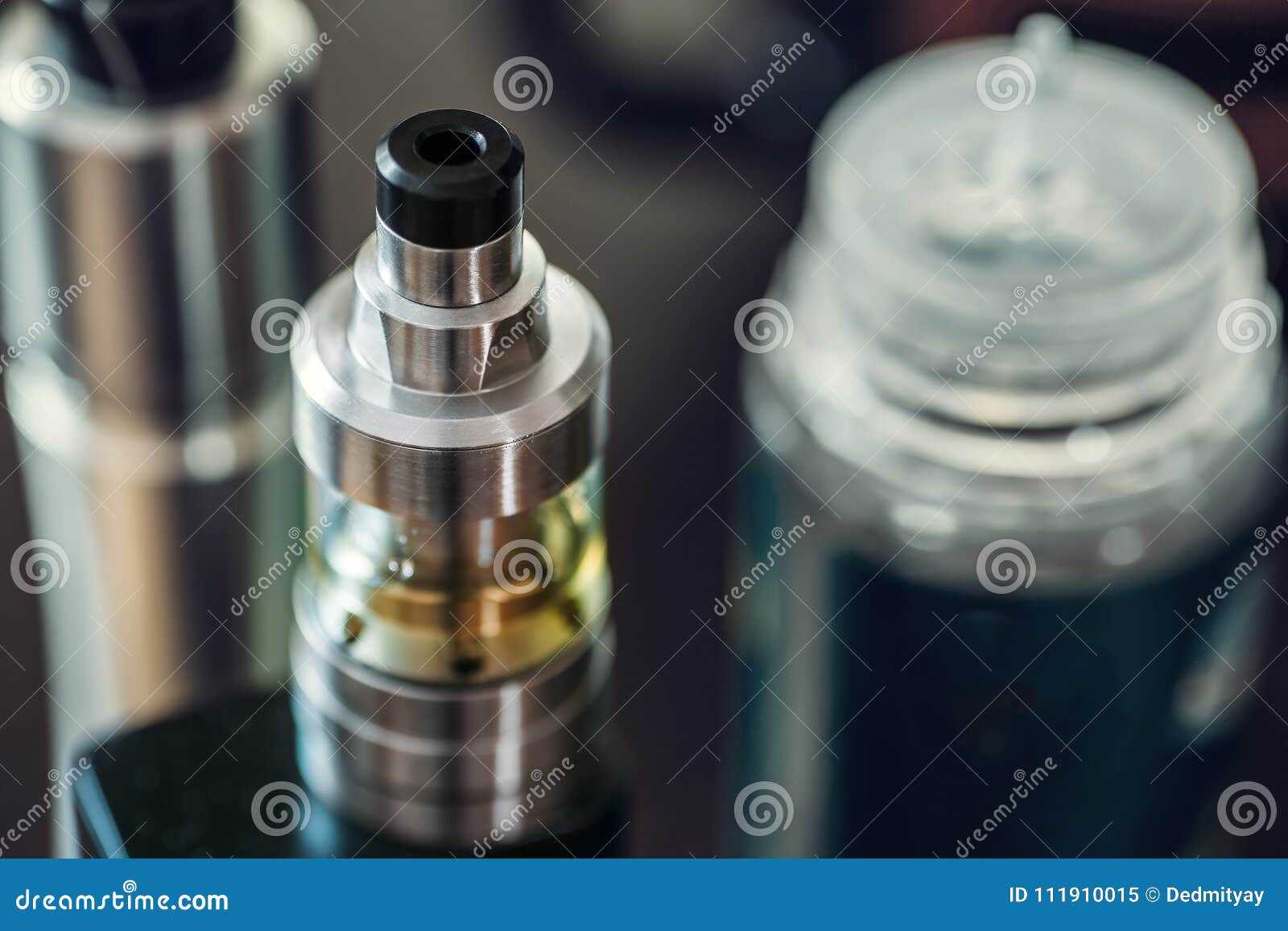 Vaping Pen Macro Shot, Vape Devices Wit E-liquid, Electronic Cigarette ...