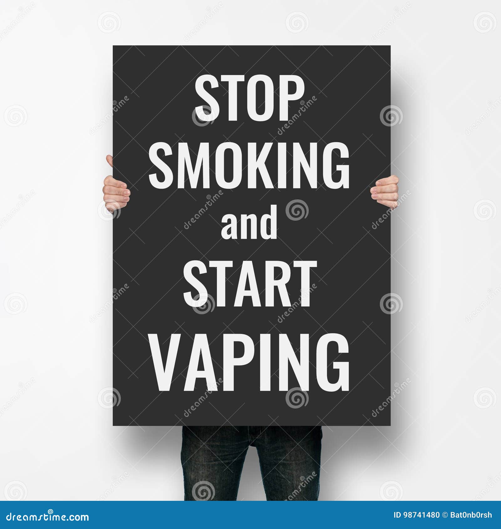 Vaping poster concept stock illustration. Illustration of ecig - 98741480