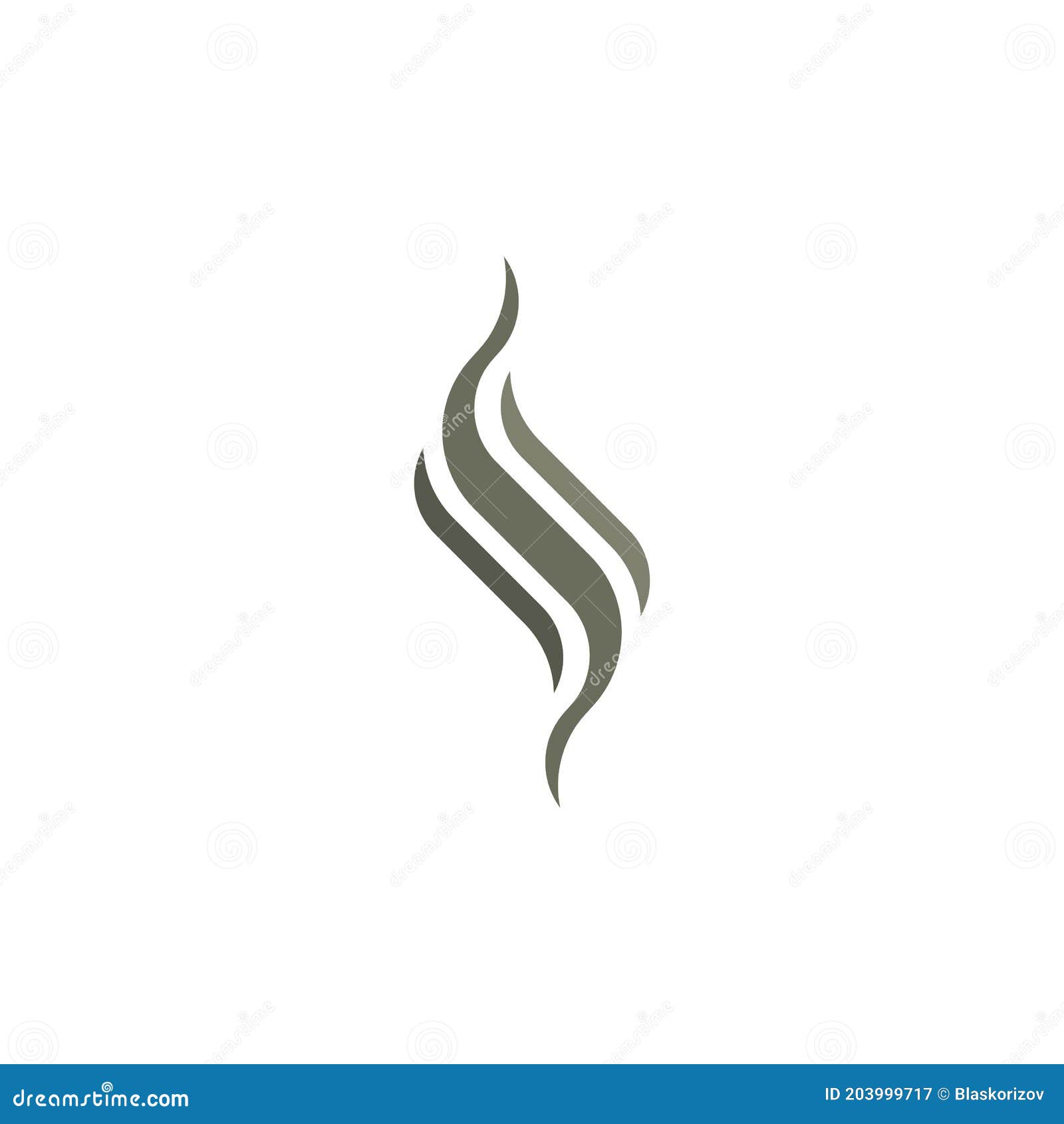 Vaping Smoke Logo Icon Vector Symbol Element Stock Vector ...