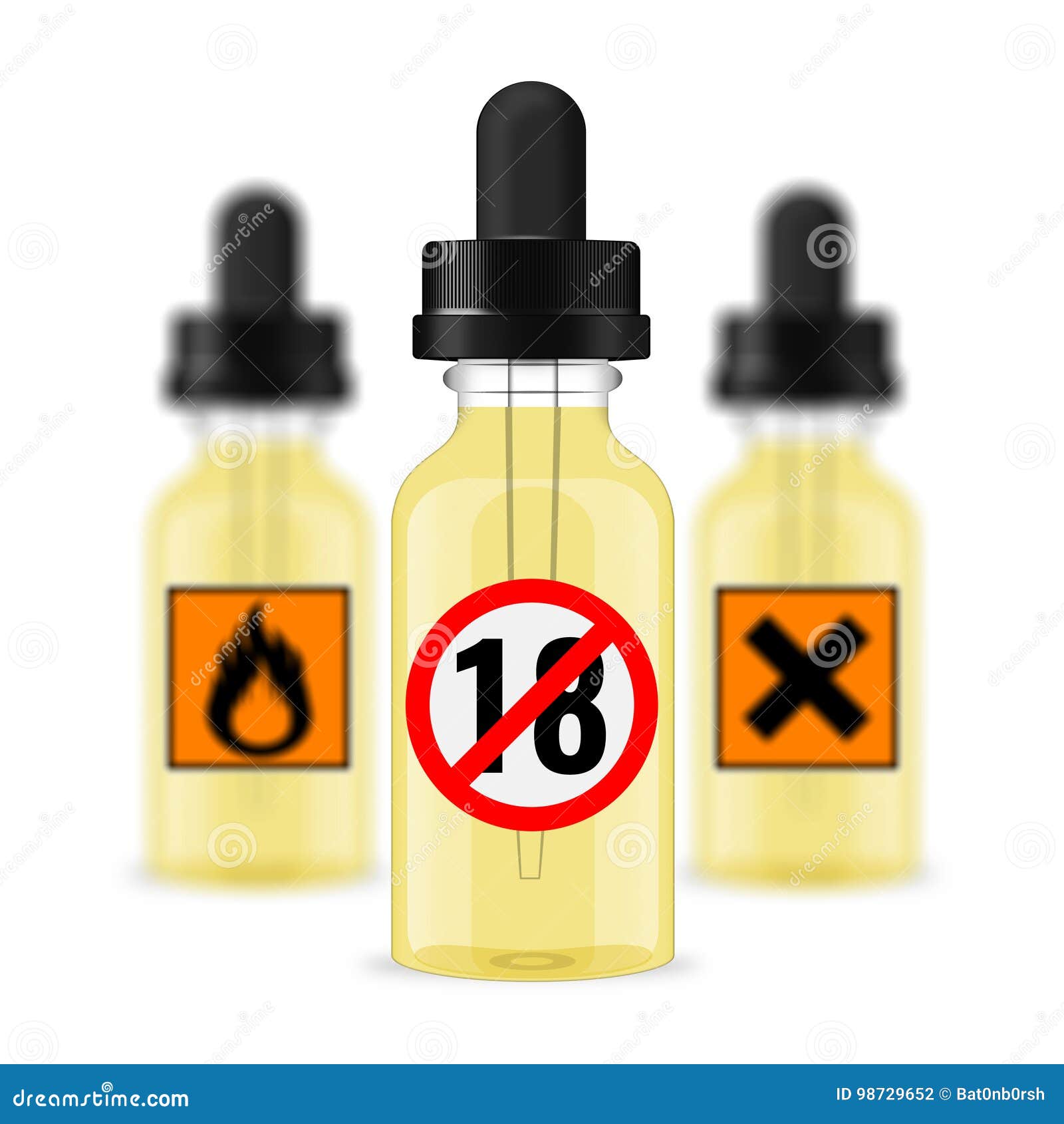Vaping warnings signs stock illustration. Illustration of electronic ...