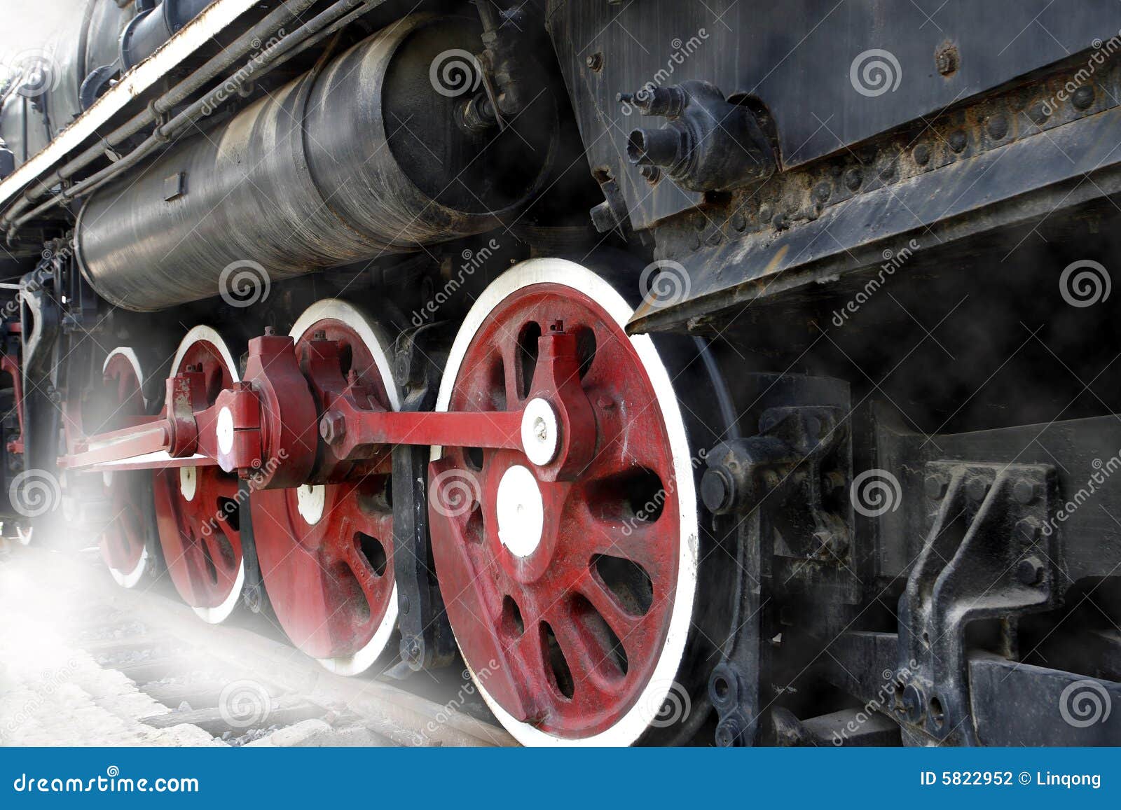 Vapor train stock photo. Image of archaic, functional - 5822952