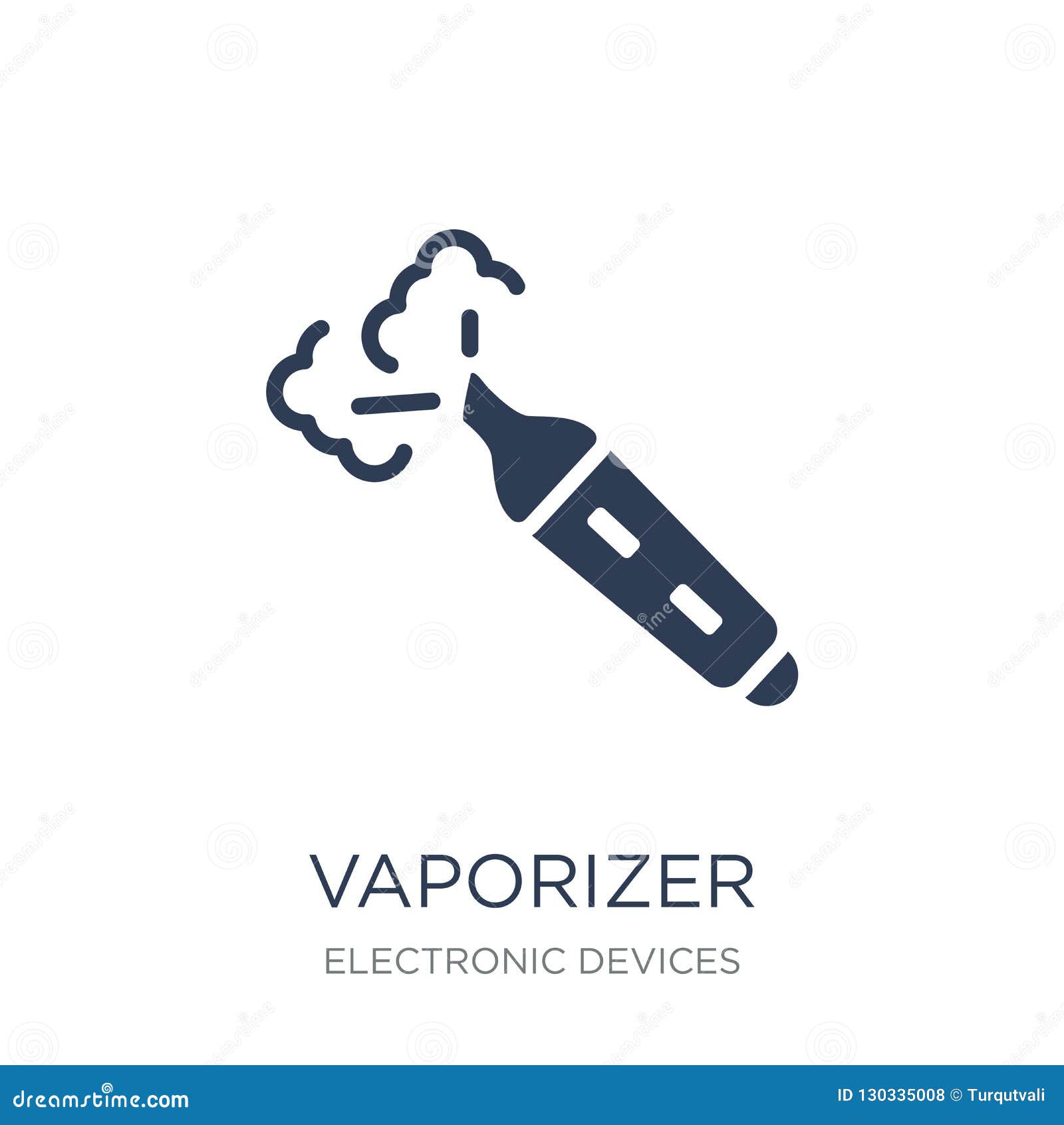 Vaporizer Icon. Trendy Flat Vector Vaporizer Icon on White Backg Stock Vector - Illustration of ...