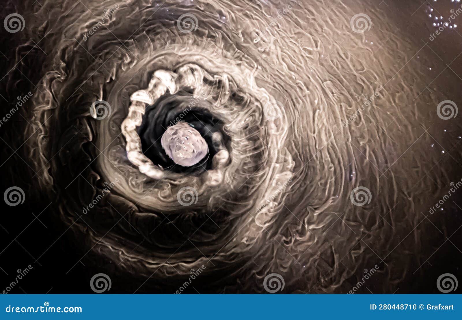 Vaporizing Dry Ice Crystal in Laboratory Simulating the Effect of a ...