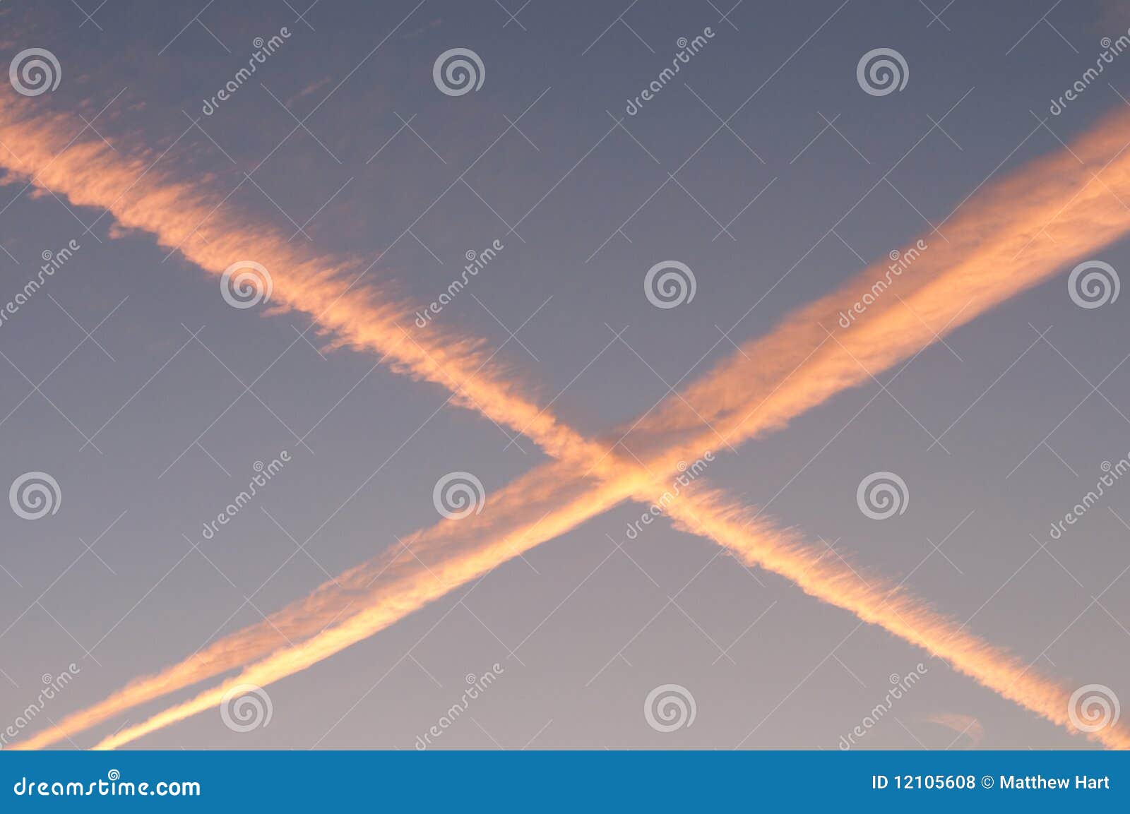 Vapour Cross stock photo. Image of crossing, fluffy, cross - 12105608