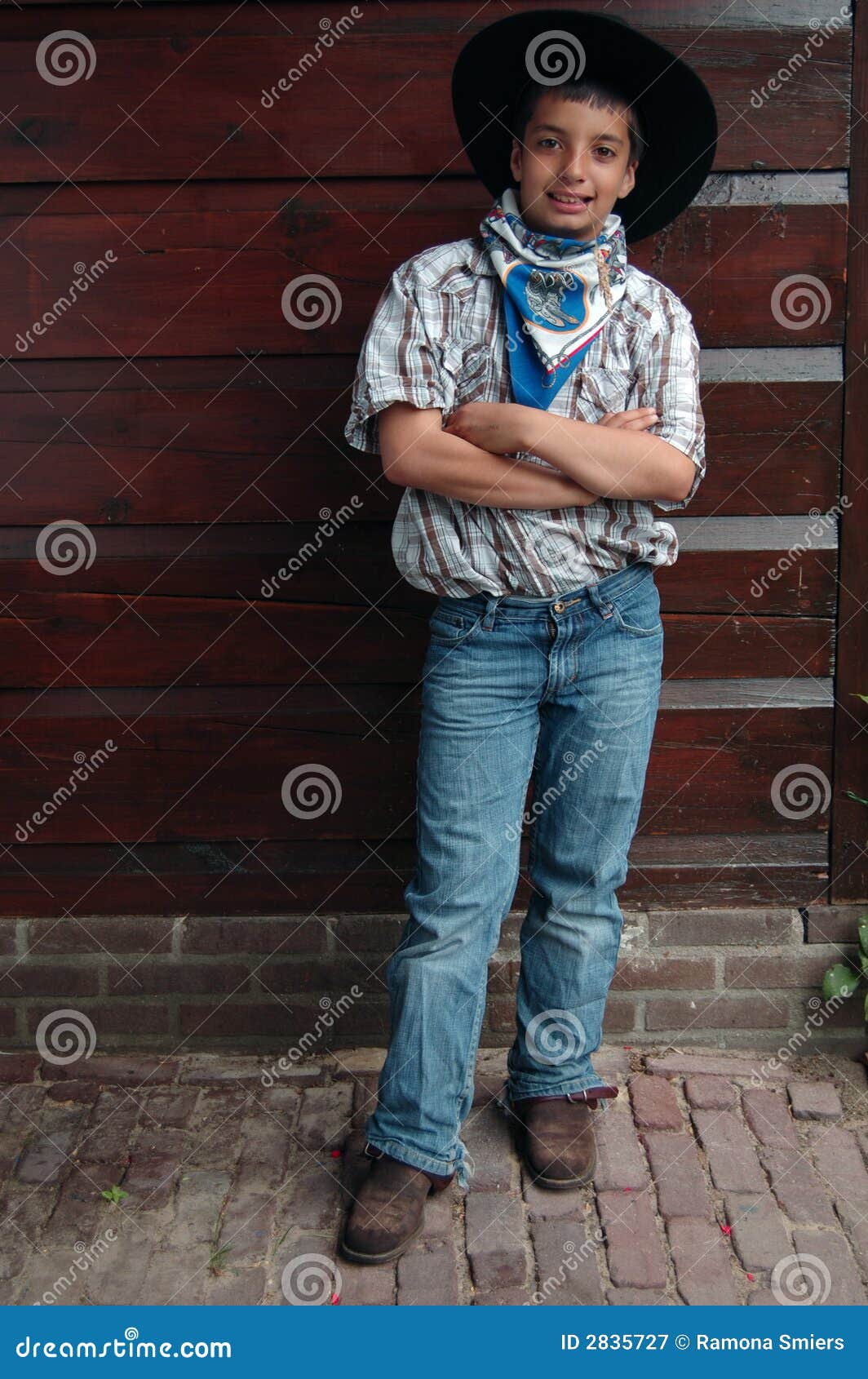 Vaquero imagen de archivo. Imagen de vaqueros, joven, standing - 2835727