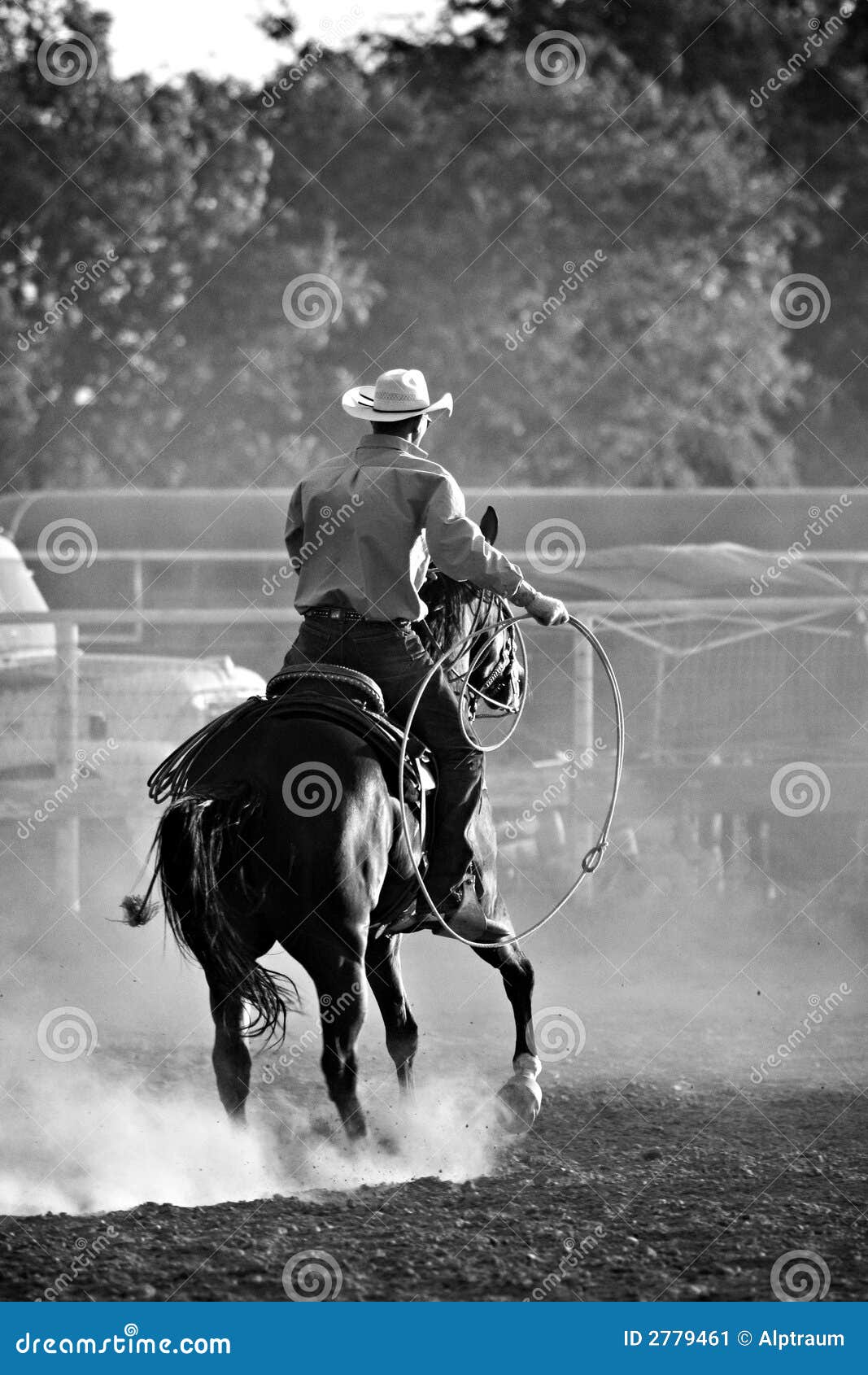 Vaquero en rodeo imagen de archivo. Imagen de occidental - 2779461