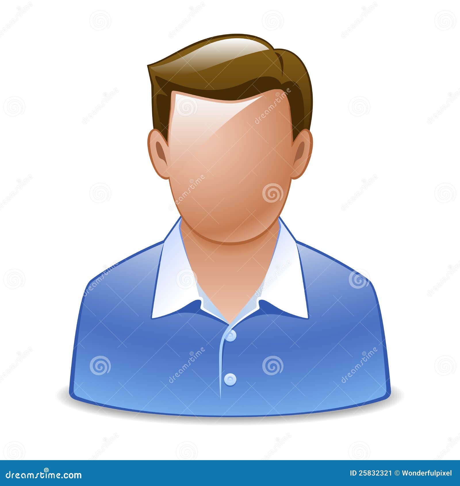 Varón ilustración del vector. Ilustración de website - 25832321