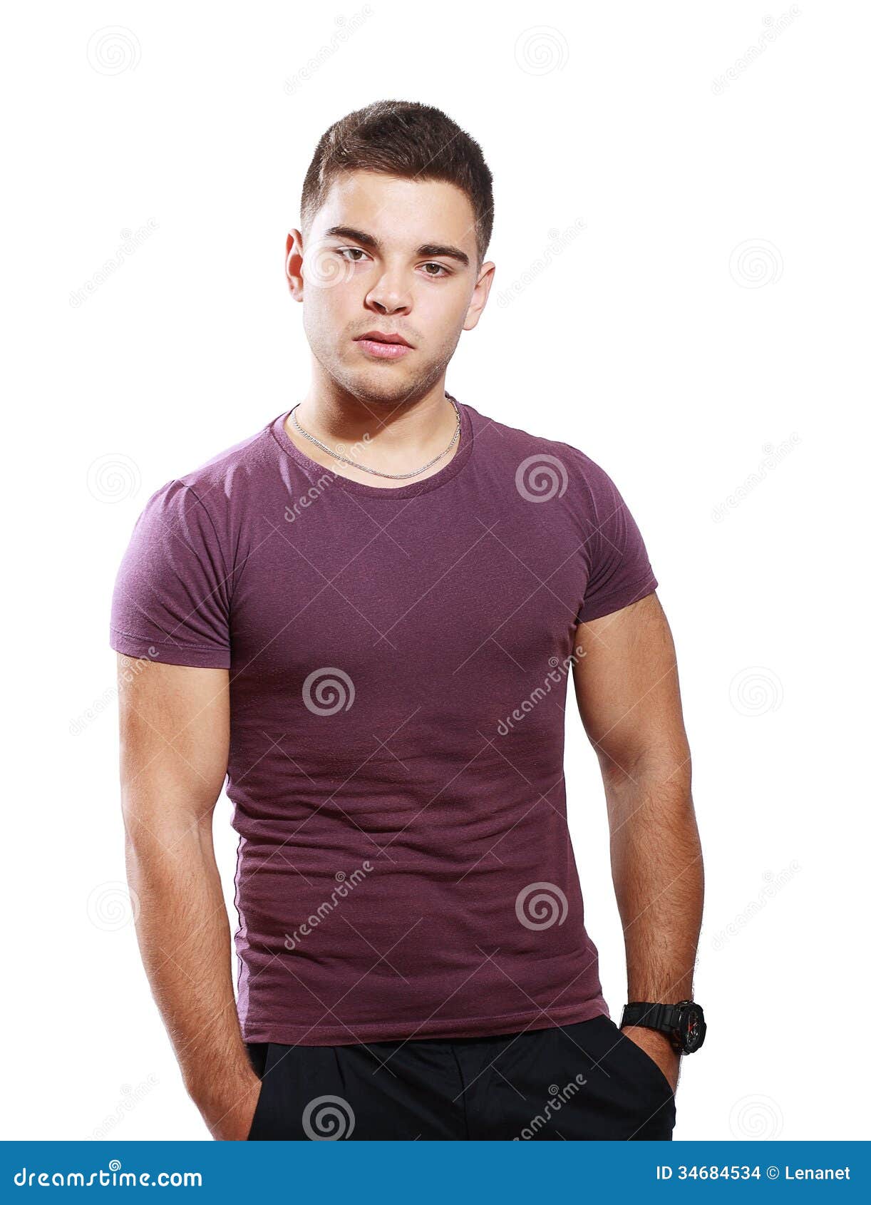 Varón adolescente foto de archivo. Imagen de muchacho - 34684534