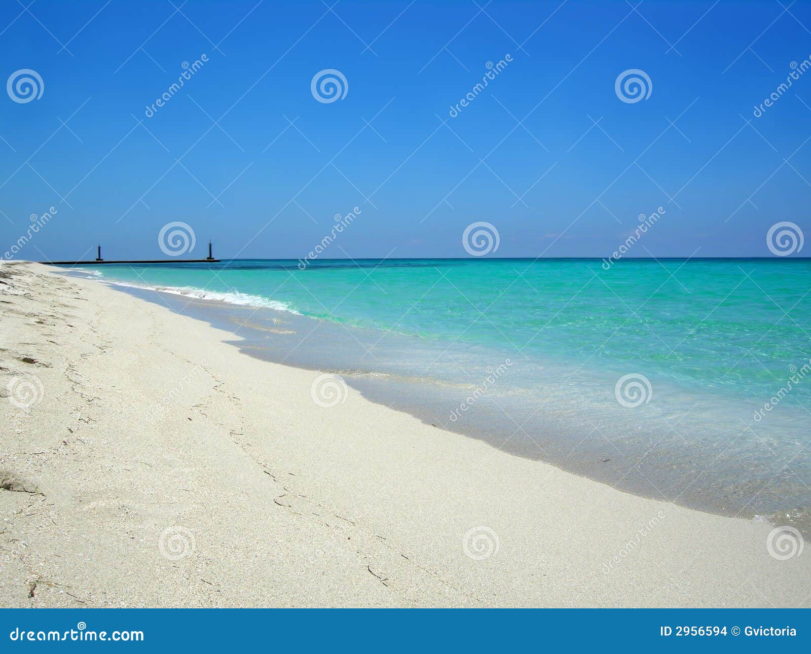 Varadero beach Cuba stock photo. Image of relaxation, beach - 2956594