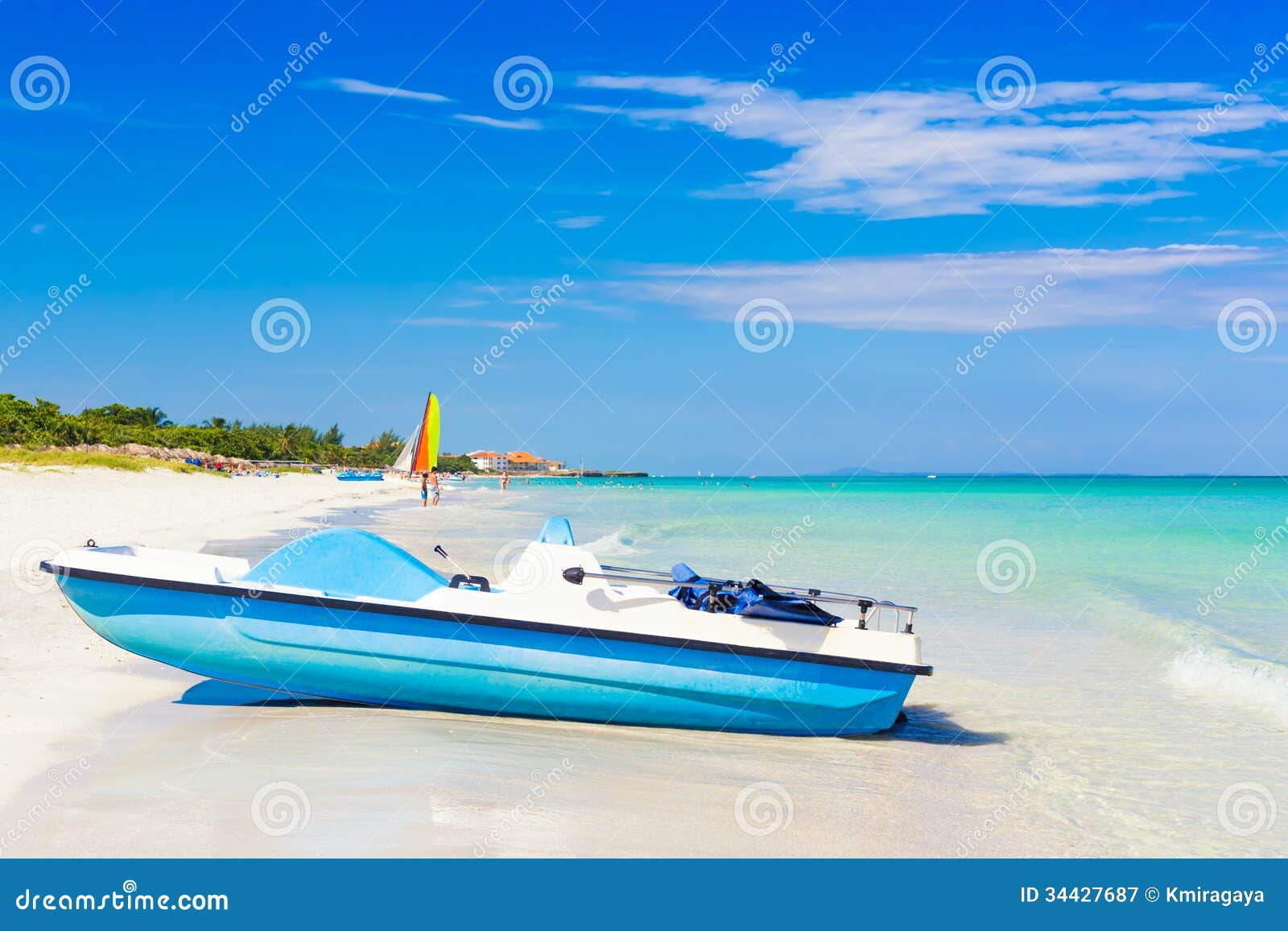 Paddle Boat Leaving Bridge Royalty-Free Stock Photography ...