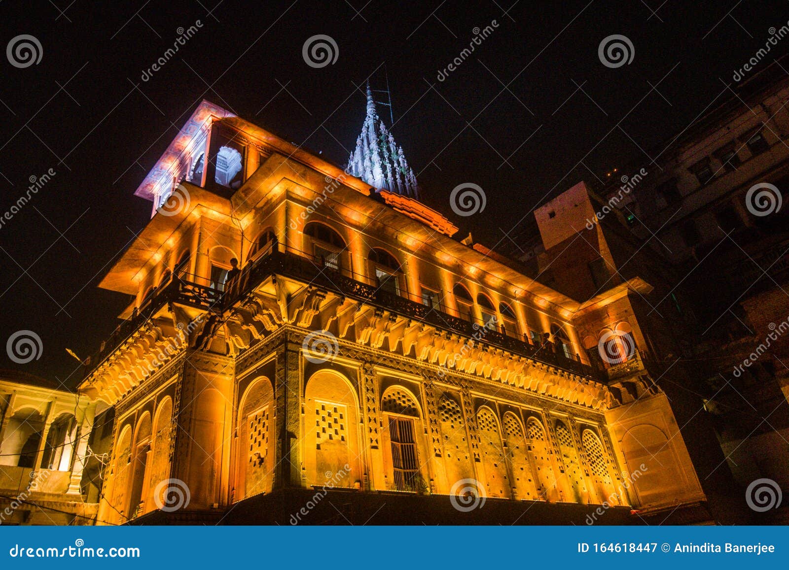 Varanasi Dev Deepawali Celebration Stock Image - Image of decor ...