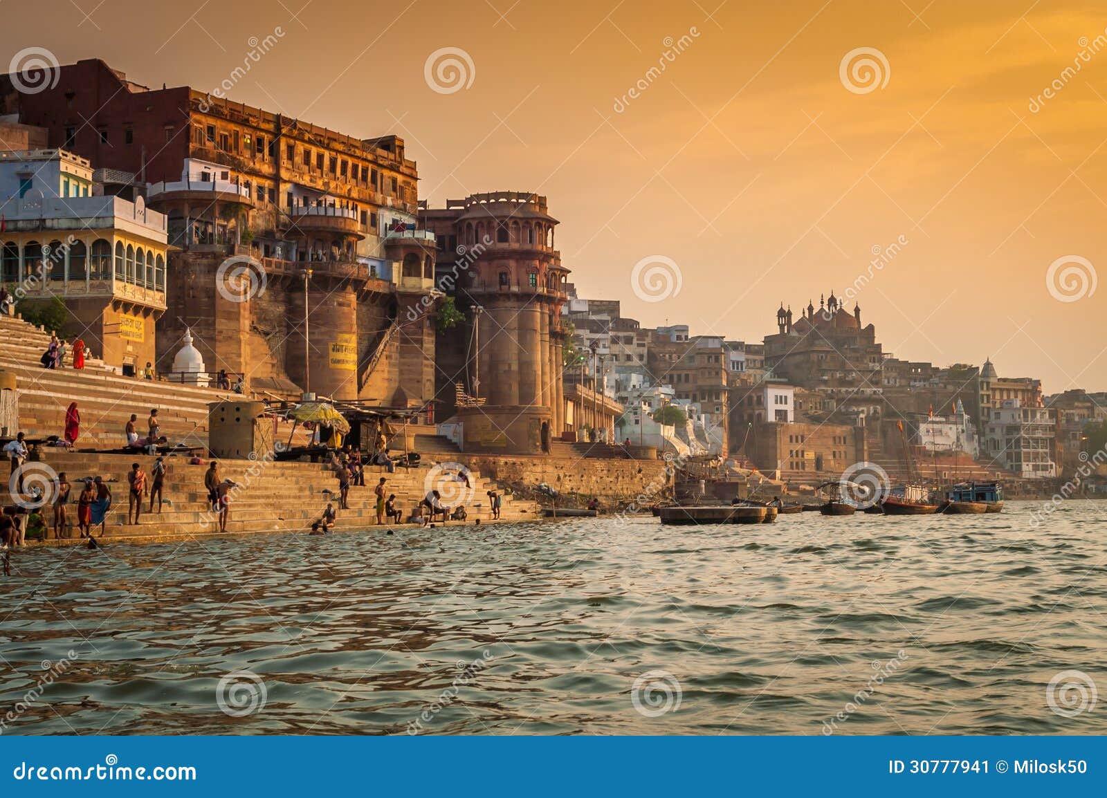 Varanasi Morning editorial photo. Image of ganga, varanasi - 30777941