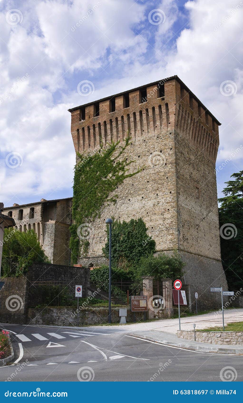 Varano De Melegari Castle. Emilia-Romagna. Italy Stock Image - Image of ...