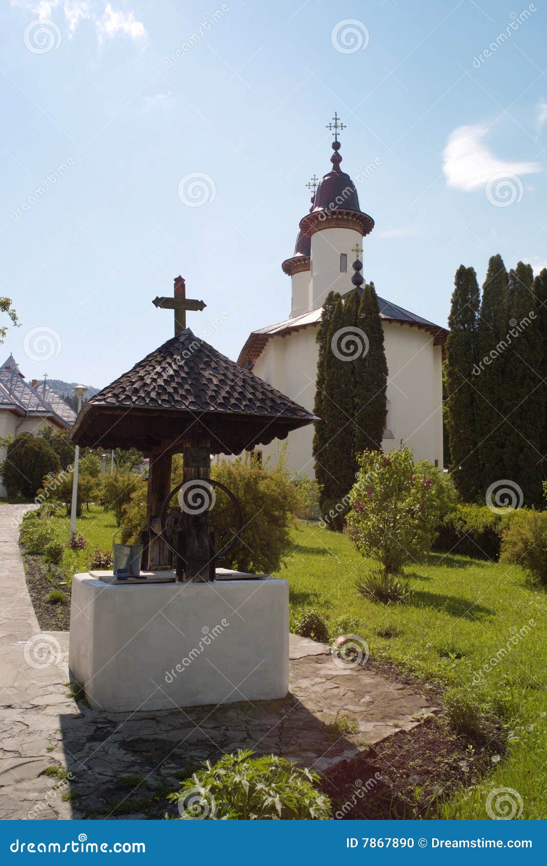 Varatec monastery stock photo. Image of building, symbol - 7867890